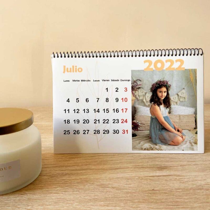Calendario A5 Personalizado - Personal Gift